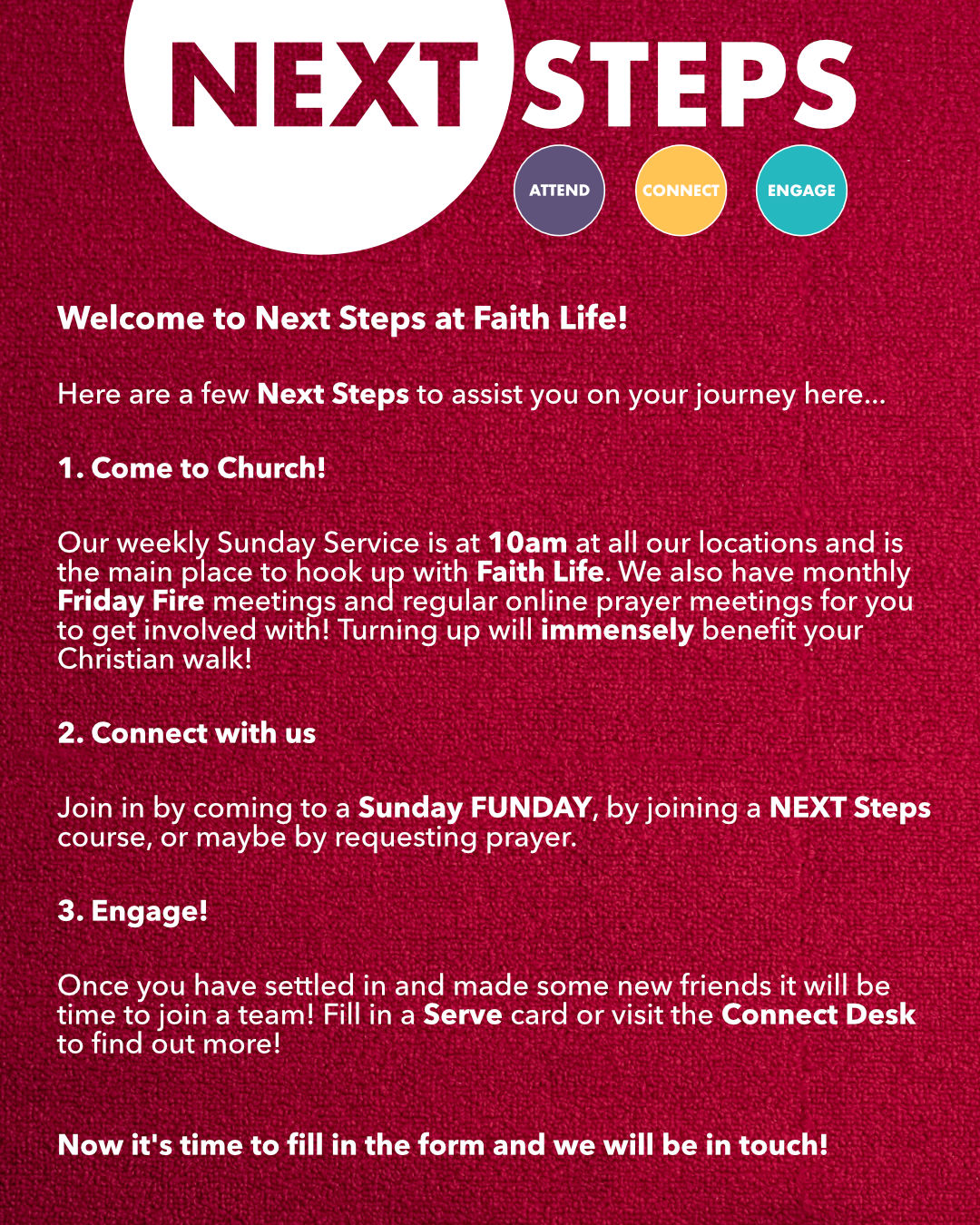 nextsteps - Faith Life Centre